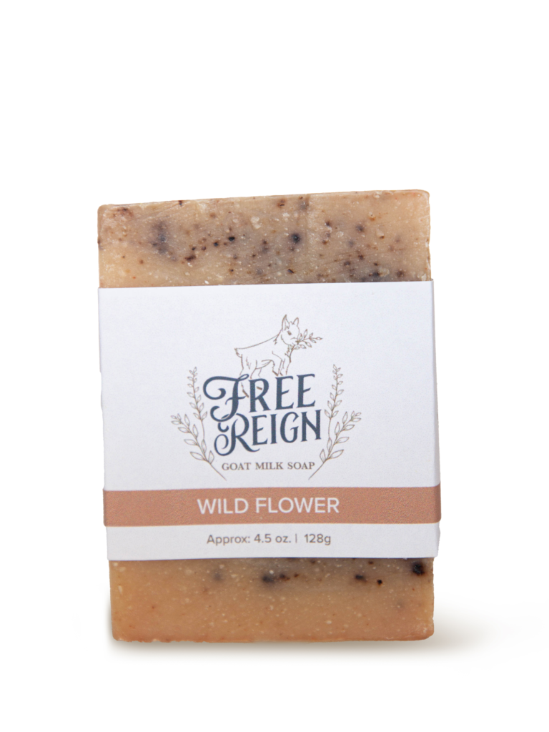 Wildflower Goat Milk Soap - Om Gifts for Body & Soul